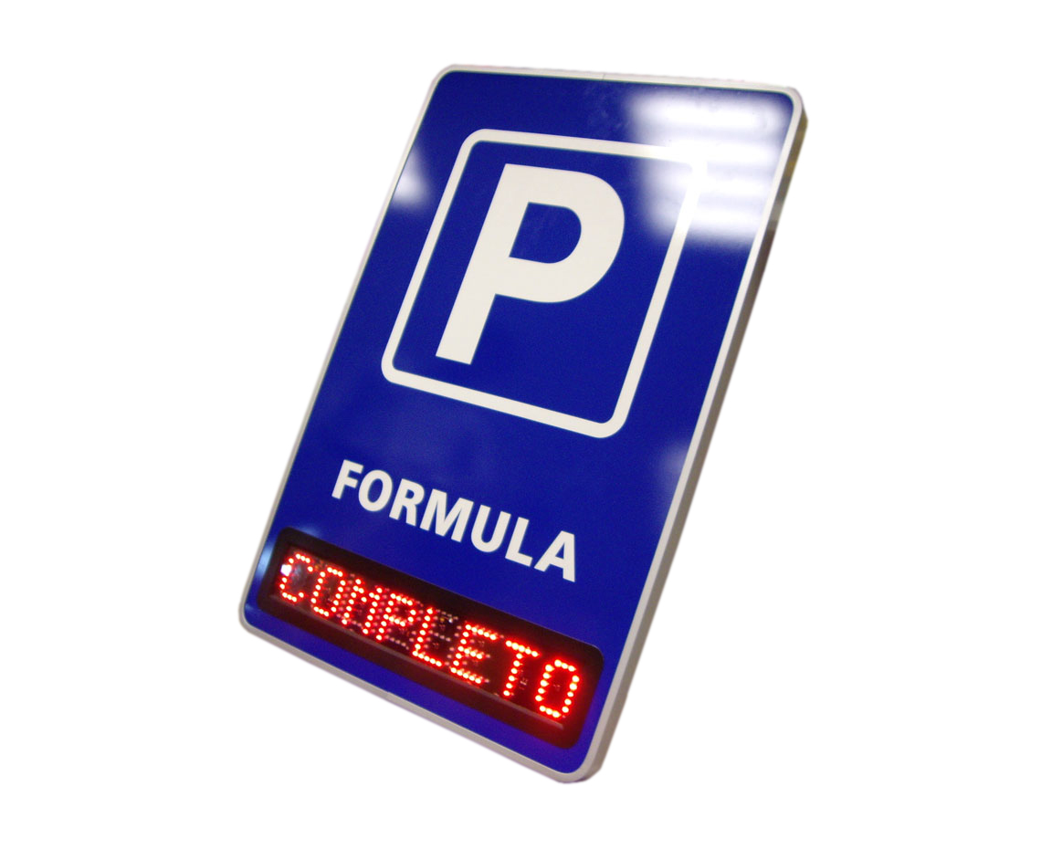 Señal parking Libre-Ocupado - Industrias Saludes